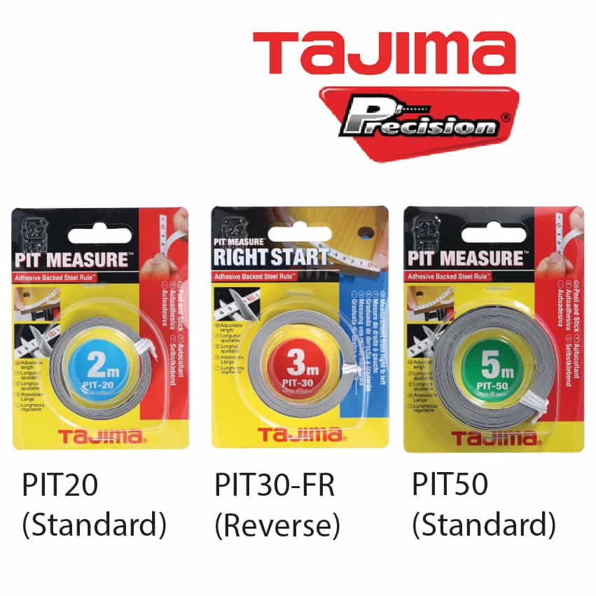 Tajima Pit Measure Adhesive Tapes | Precision Speciality Tooling
